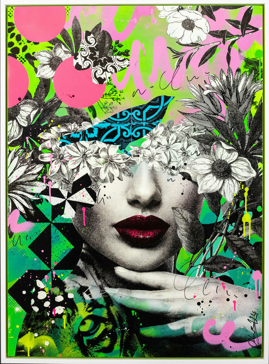 Esmerelda by Olly Howe - Contemporary Mixed Media Artist | Arkley Fine Art