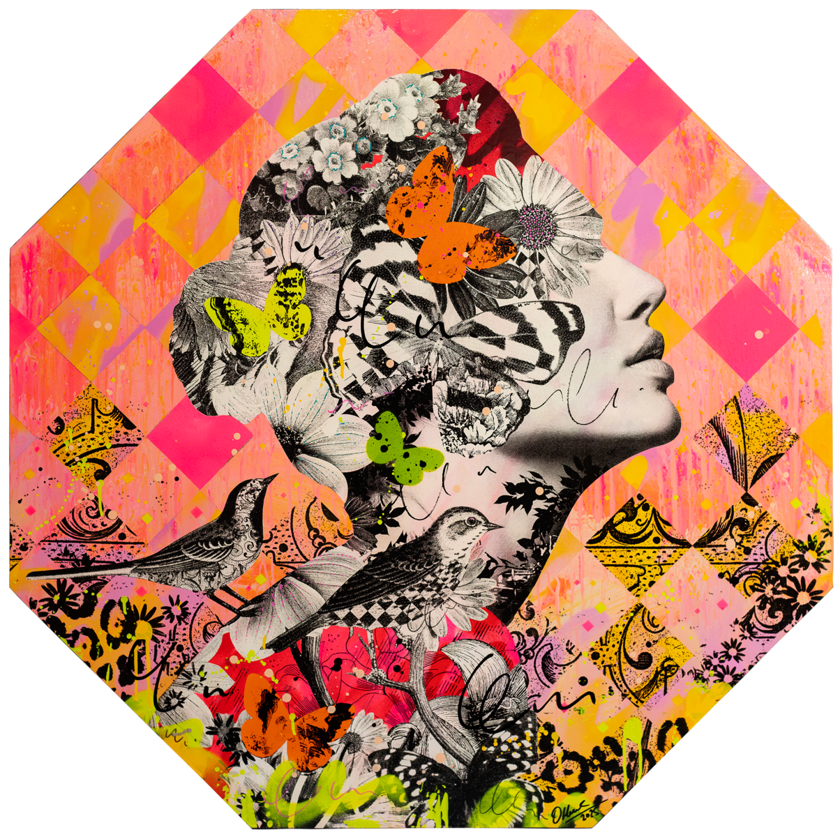 Imaginator by Olly Howe - Contemporary Mixed Media Artist | Arkley Fine Art