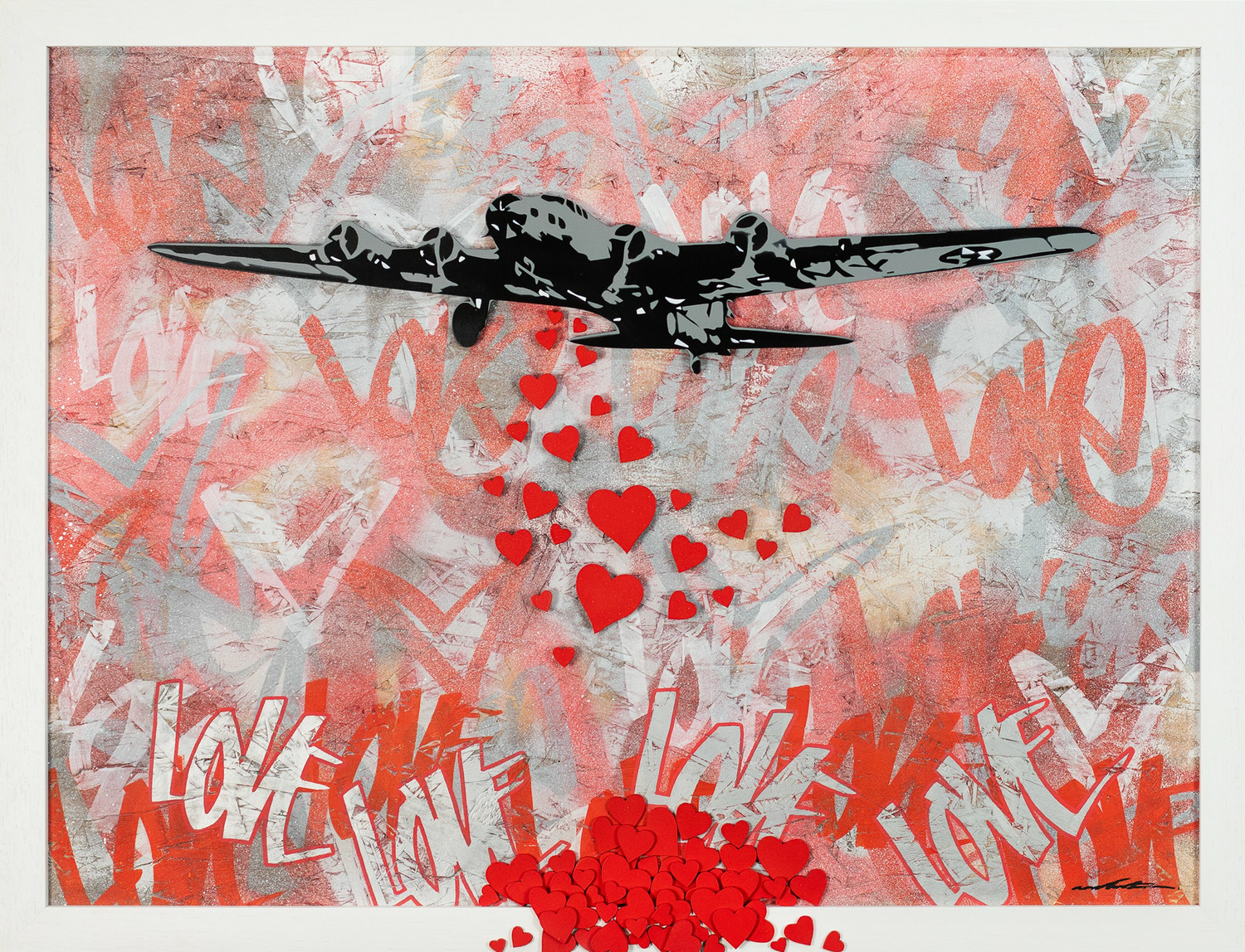 Spread the Love by And Wot - Urban Graffiti Art | Arkey Fine Art