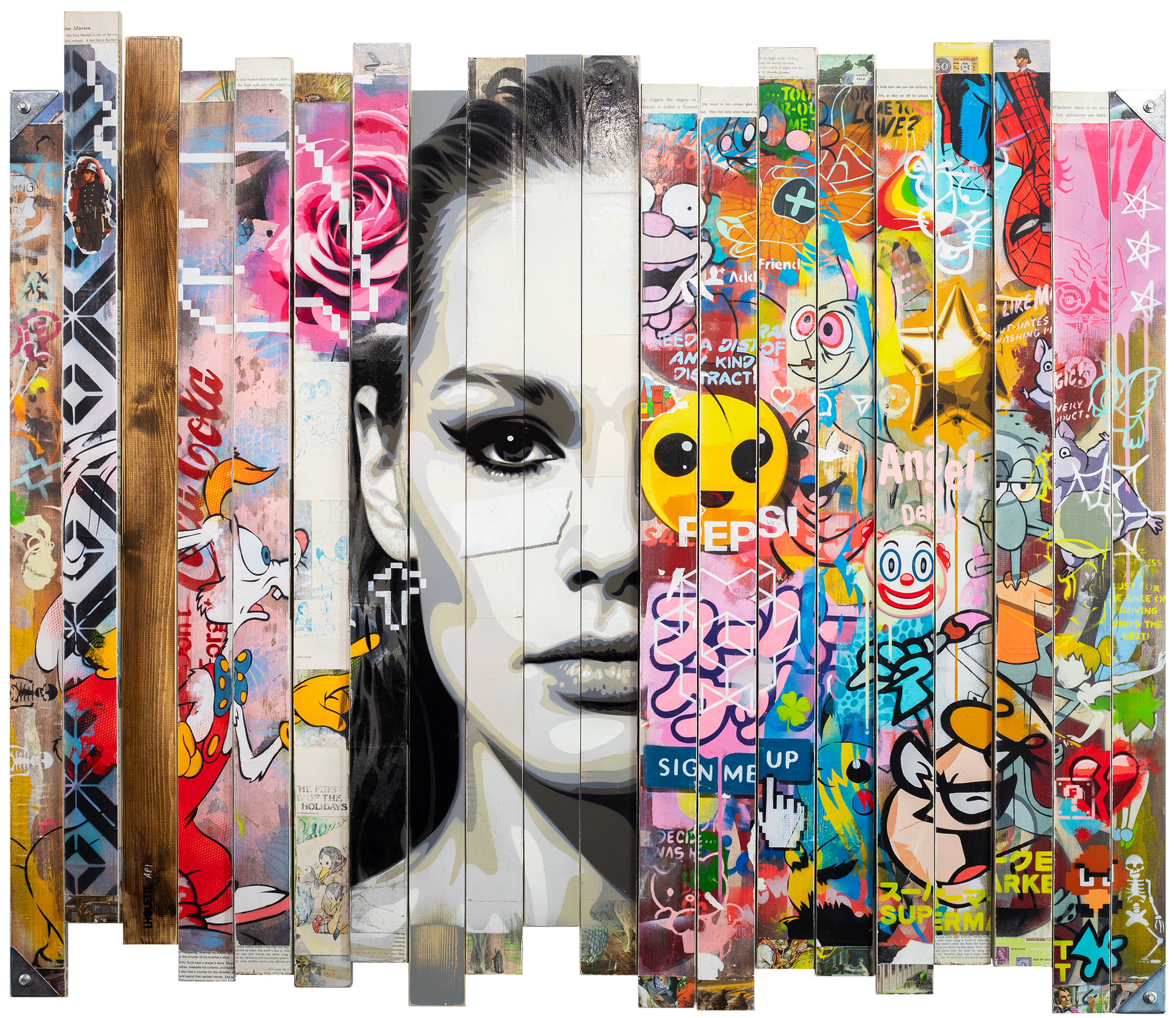 Misfits: Deluxe Edition – Pop Art Painting by Lhouette | Arkley Fine Art